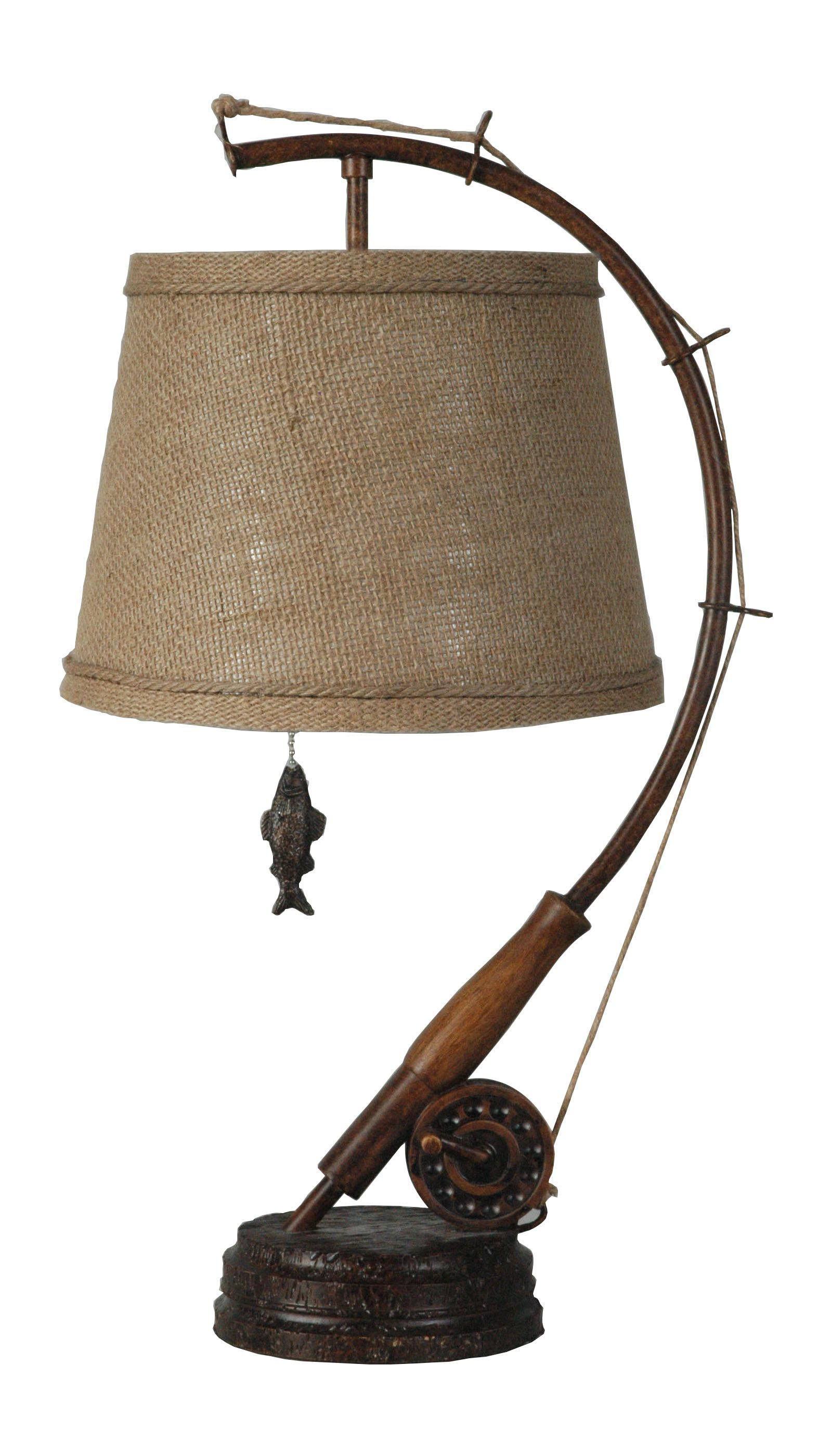 Lamps Per Se' Fishing Rod and Reel Table Lamp | Bass Pro Shops